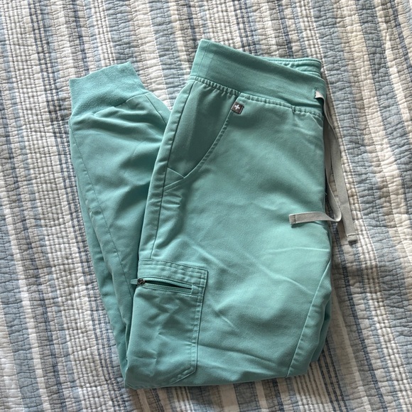 Figs | Pants & Jumpsuits | Figs Jogger Scrub Pants Sea Glass | Poshmark
